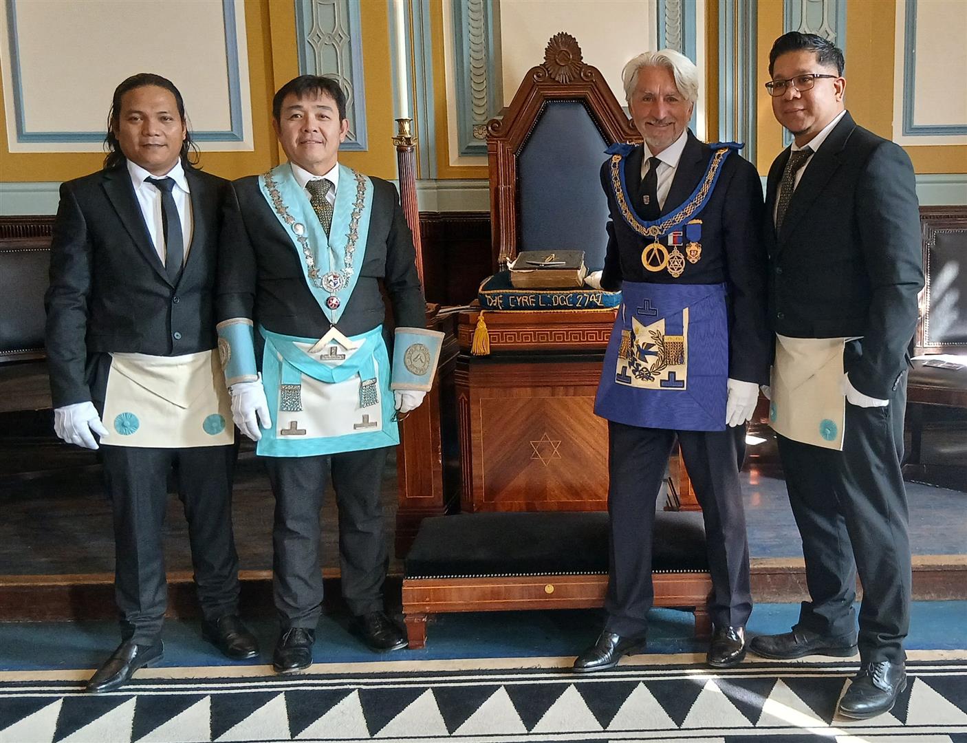 Double Passing for Eyre Lodge - Gihon Sancta Maria Lodge 49